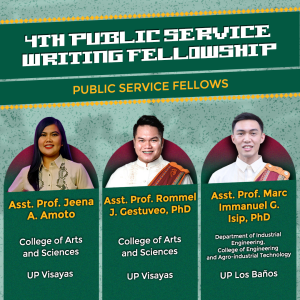 NEWS | UP Padayon Public Service Office welcomes nine new Fellows for ...